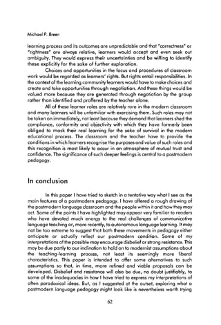 Teaching language in the postmodern classroom | PDF