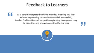 Teaching Language Skill: Speaking and Writing | PPTX