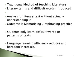Teaching language through literature | PDF