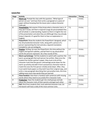 Teaching large class checkpoint task 2 | PDF