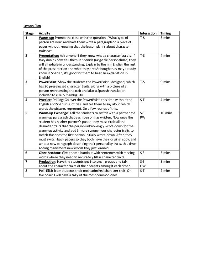 Teaching large class checkpoint task 2