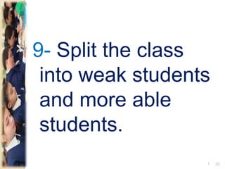 Teaching large classes | PPSX