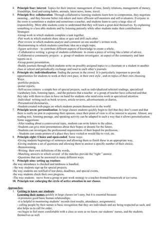 Teaching large multilevel classes | PDF