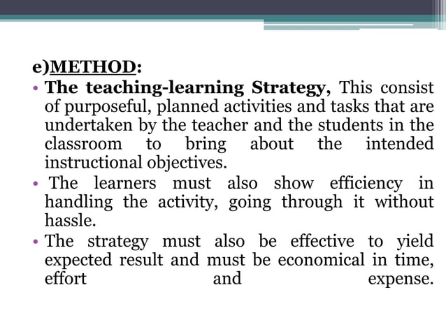 Teaching and learning | PPTX | Education