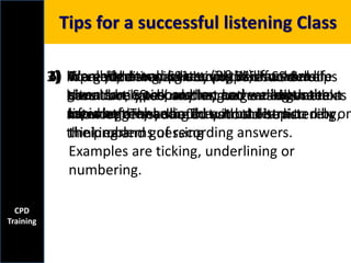 Teaching & learning listening skill | PPT