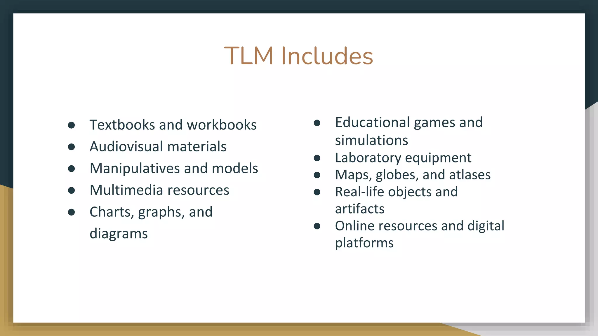 Teaching Learning Material Pptx