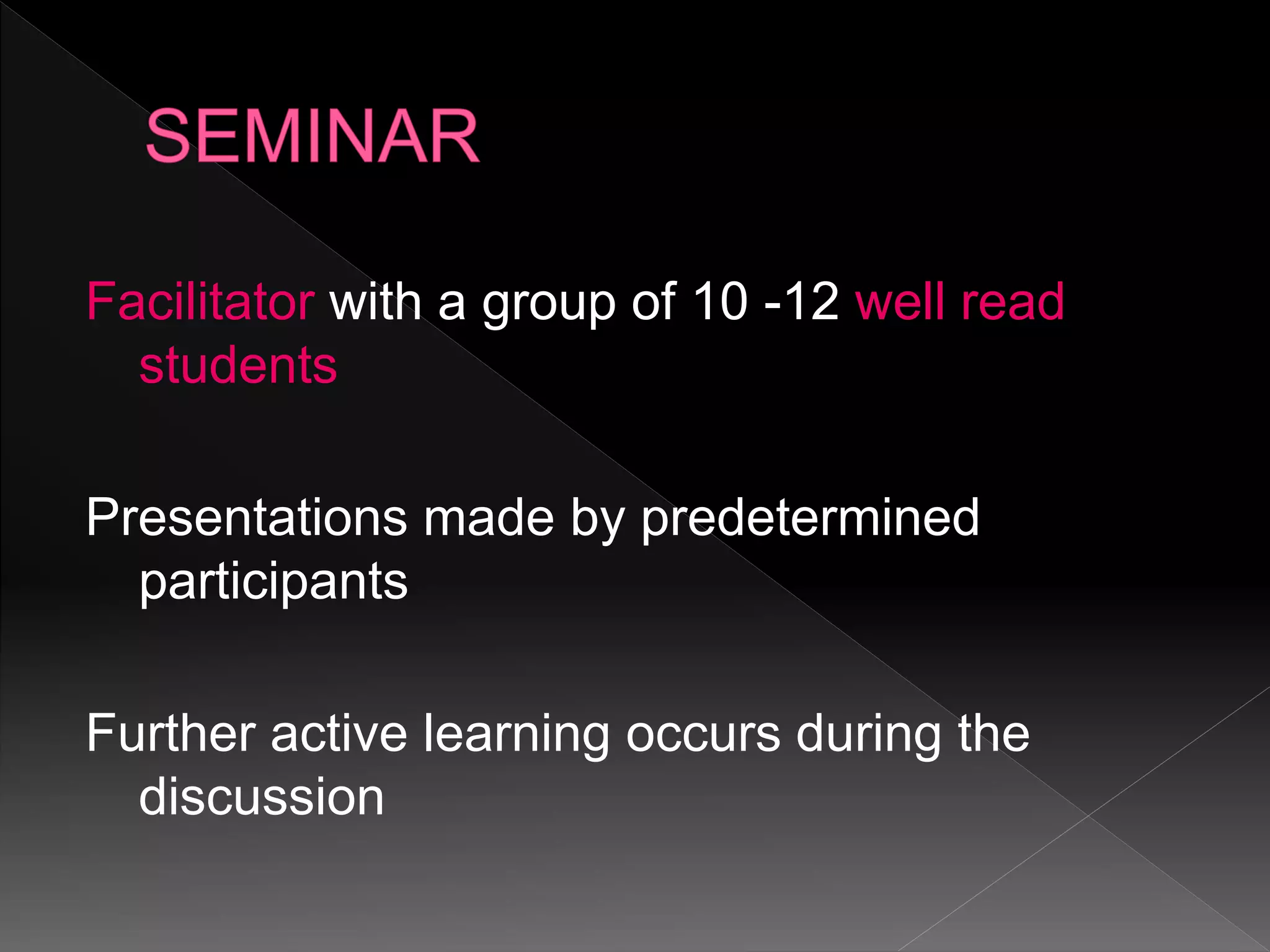 Teaching learning methods | PPTX