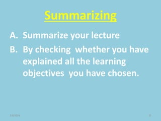 Teaching & Learning methods.ppt | Educational Assessment | Education