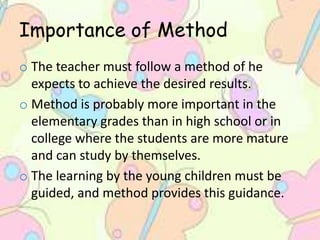 Learning principles and methodology | PPTX