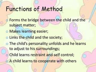 Learning principles and methodology | PPTX