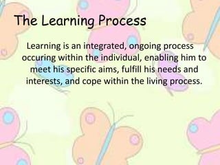 Learning principles and methodology | PPTX