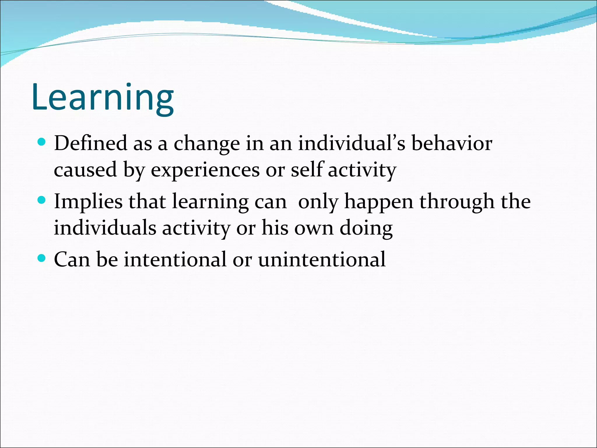 Teaching &learning process | PPT
