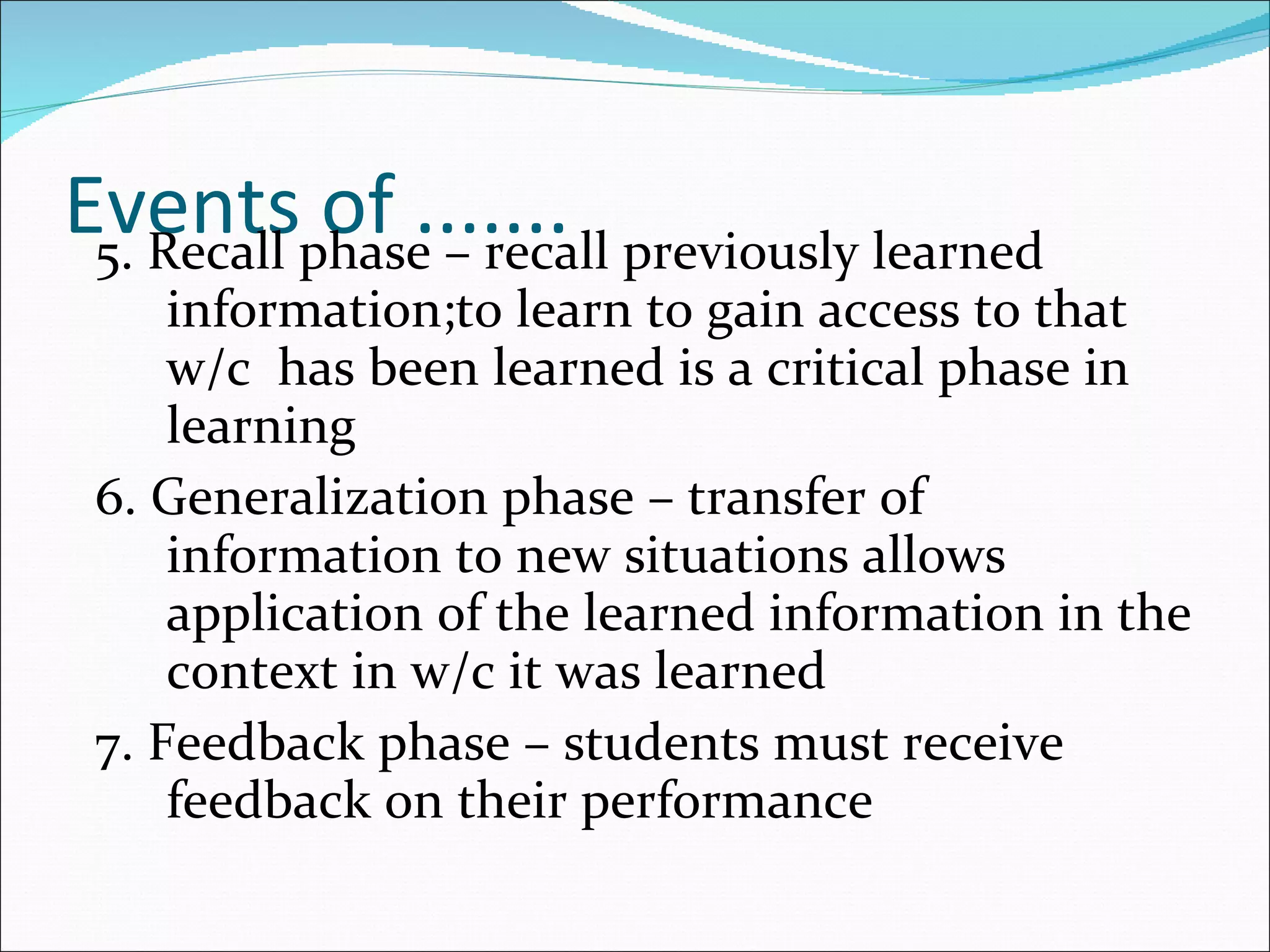Teaching &learning process | PPT