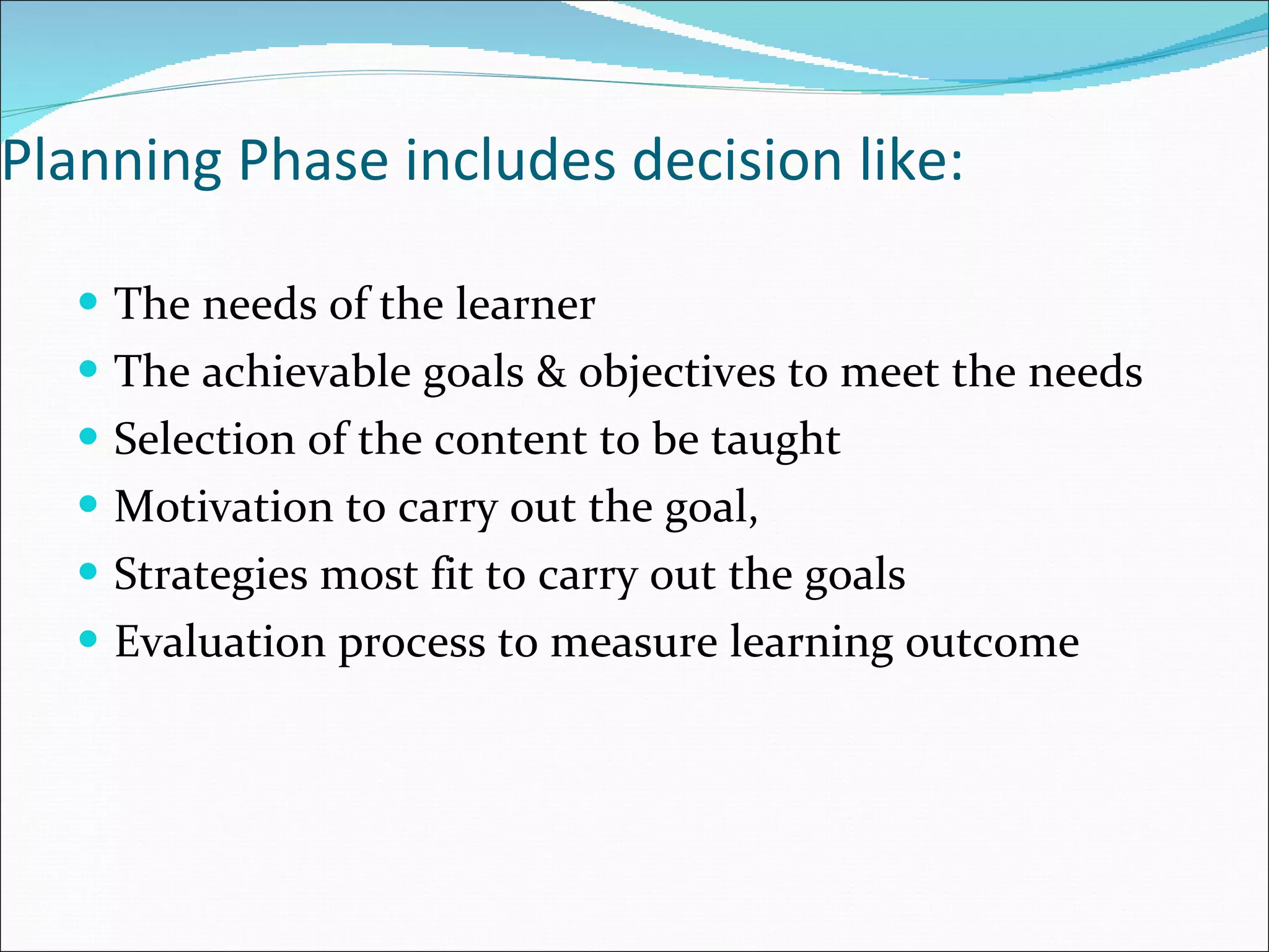 Teaching &learning process | PPT