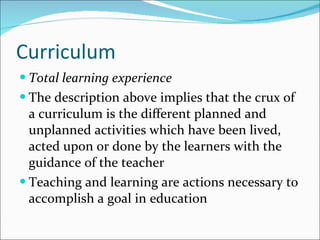 Teaching &learning process | PPT