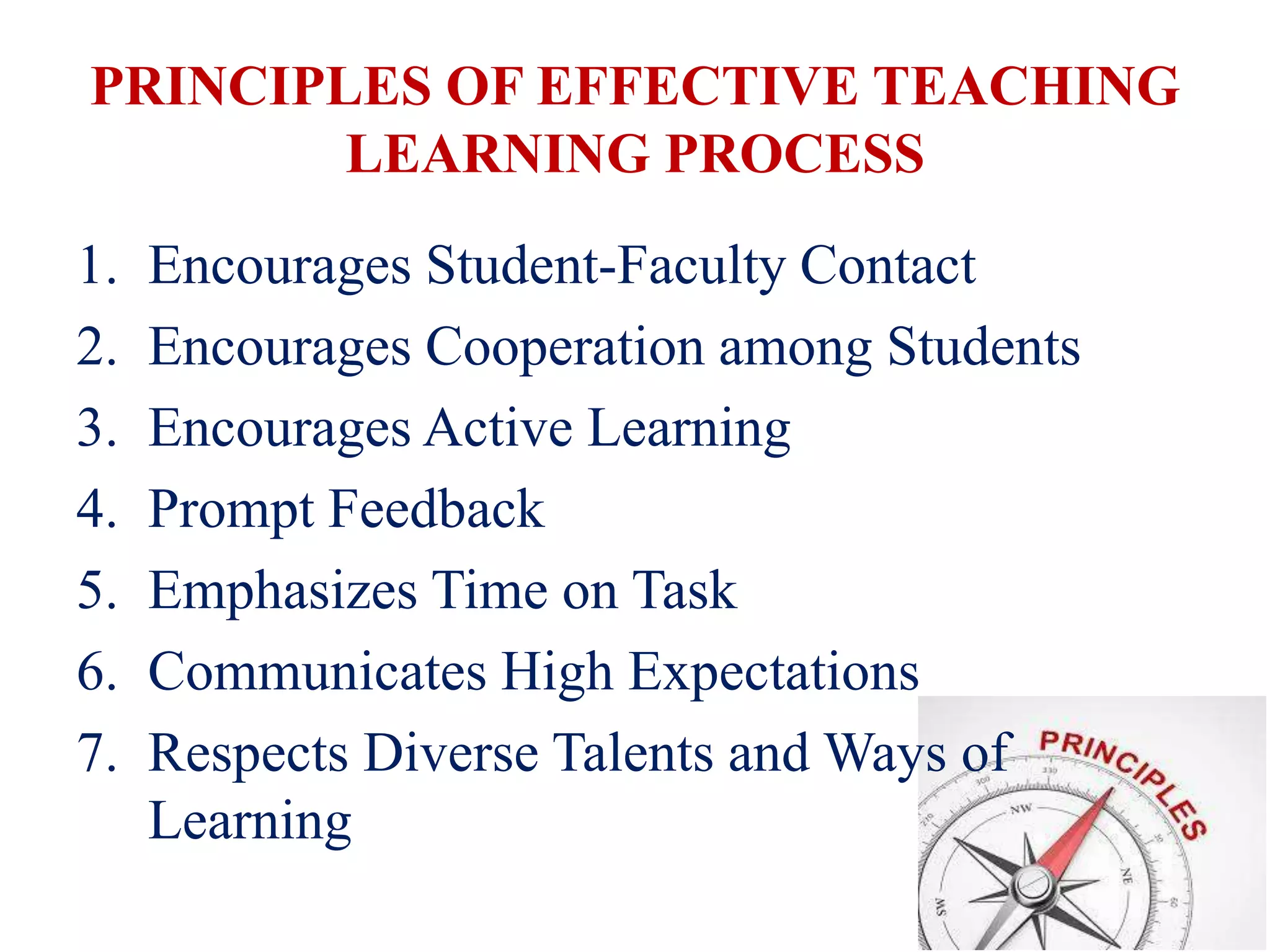 Teaching learning process | PPTX