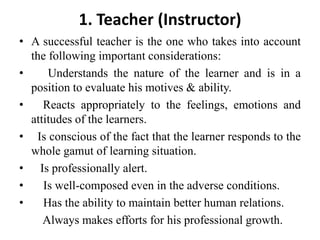 teaching learning process | PPTX