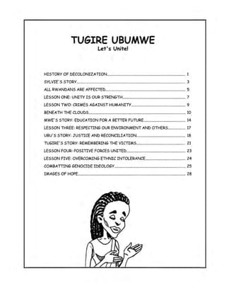Teaching Lessons from the Rwanda Genocide. | PDF