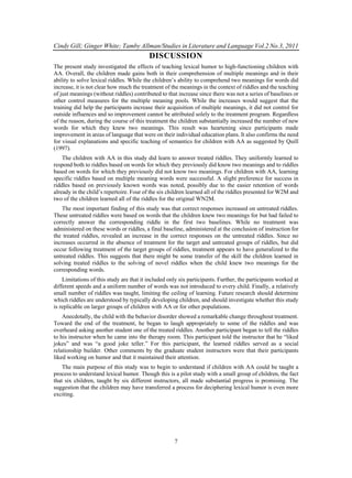 Teaching lexical humor to children with autism | PDF | Special Needs Kids | Parenting