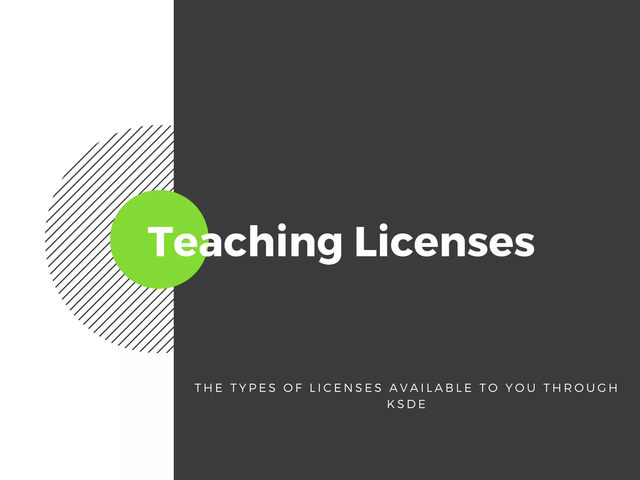 Teaching licenses | PDF