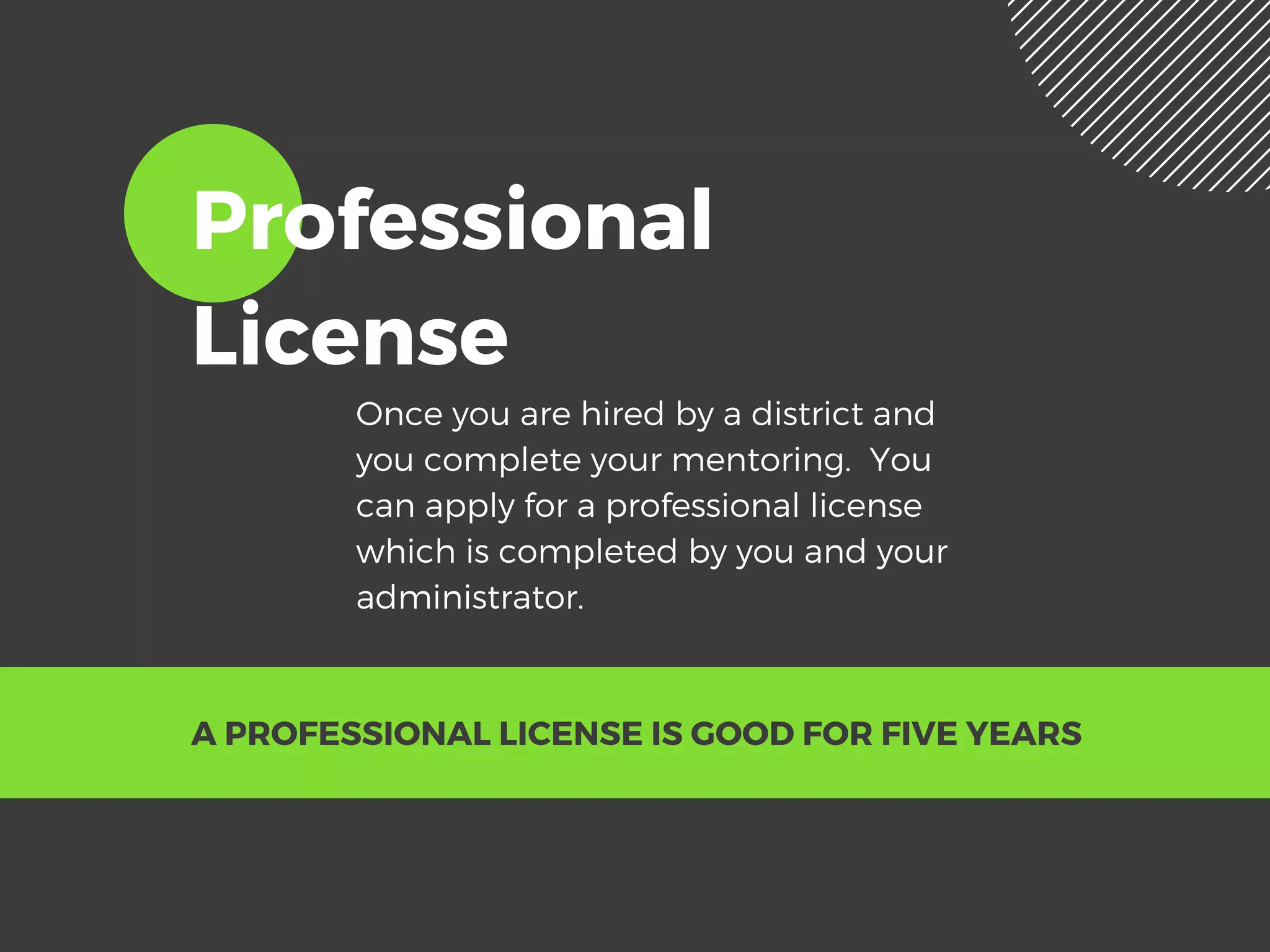 Teaching licenses | PPT