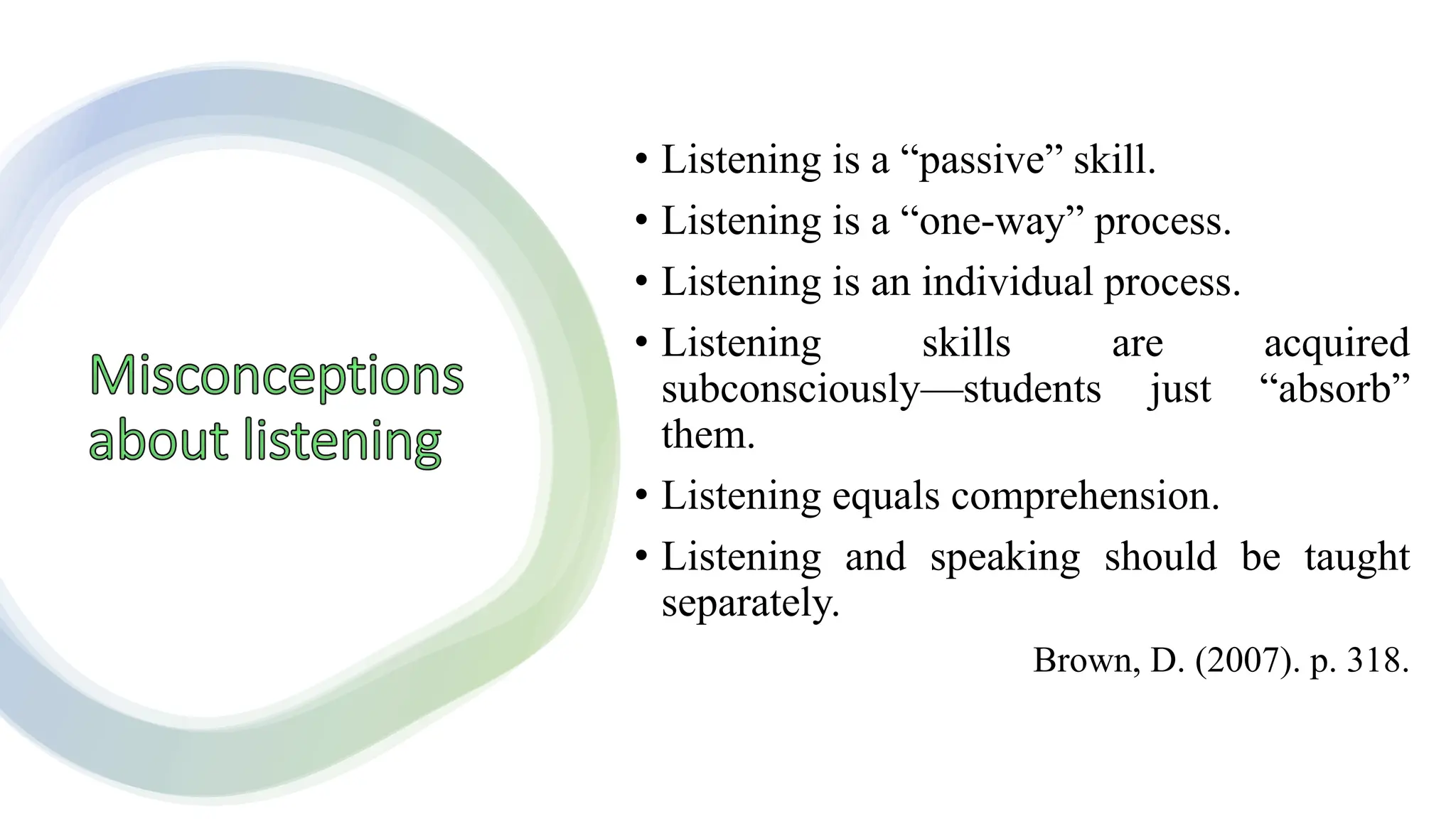 Teaching Listening presentation for students | PPTX
