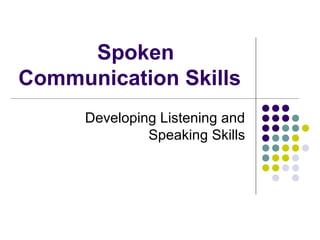Teaching listening skills (1) | PPT