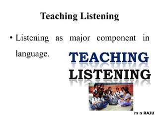 Teaching listening didactic por Viviana Vargas | PPTX