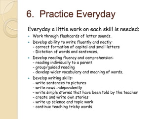 Teaching literacy | PPTX