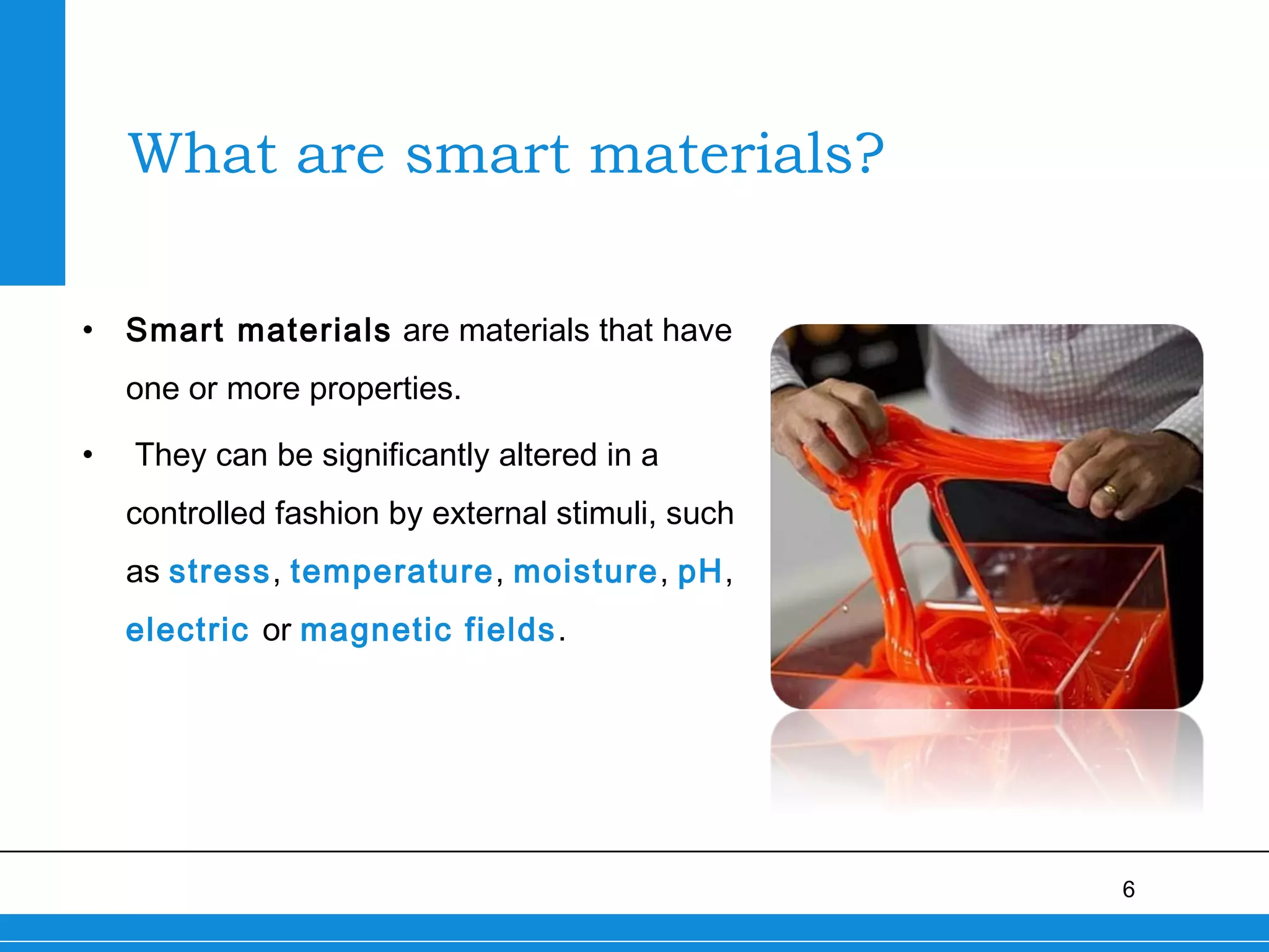 Smart Materials | PPT