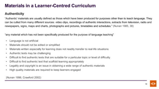 Teaching materials | PPT