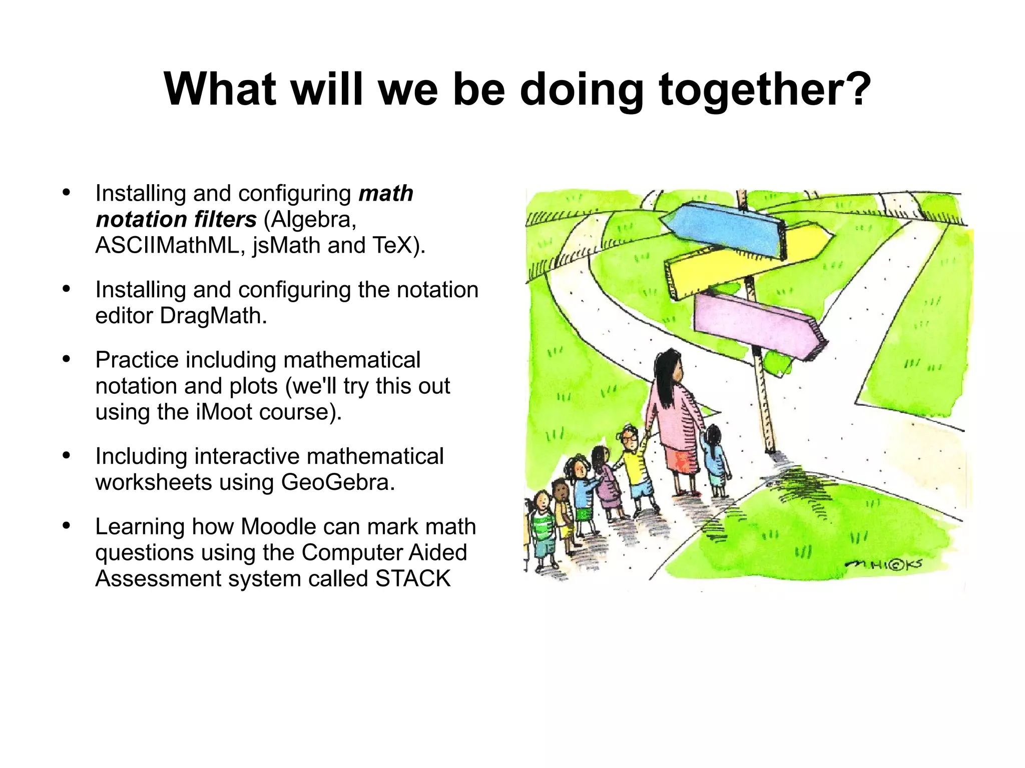 Teaching Mathematics With Moodle | ODP