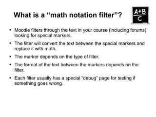 Teaching Mathematics With Moodle | PPT