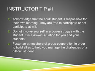Introduction to Teaching Math to Adult Students in Basic Education | PPTX
