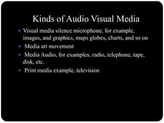 Teaching media | PPTX