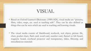 Teaching media | PPT