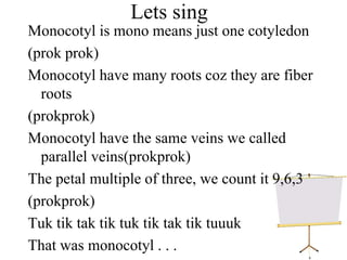 Teaching media (monocots dicots) | PPTX
