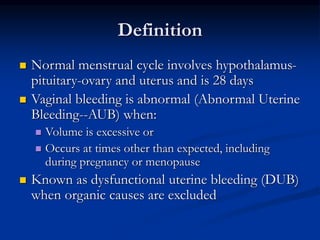 MENSTRUAL DISORDER 2 ( revised and upload) .ppt
