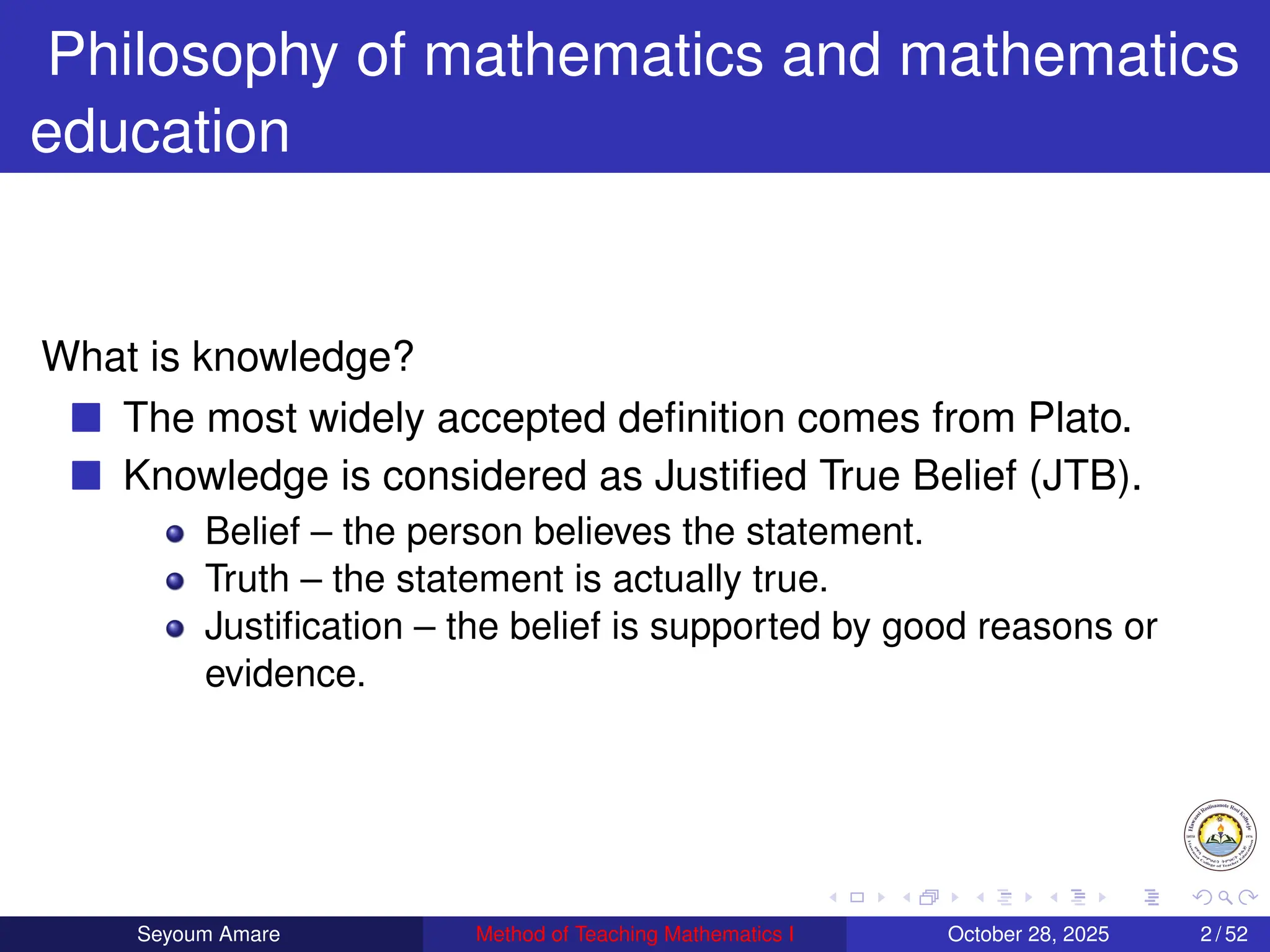 mathematics teaching method I unit 1.pdf
