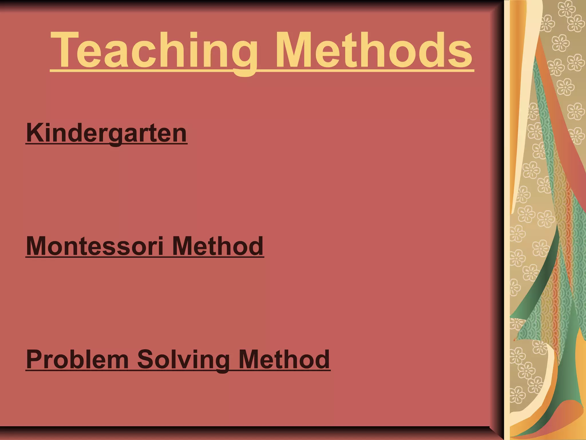 Teaching method | PPT