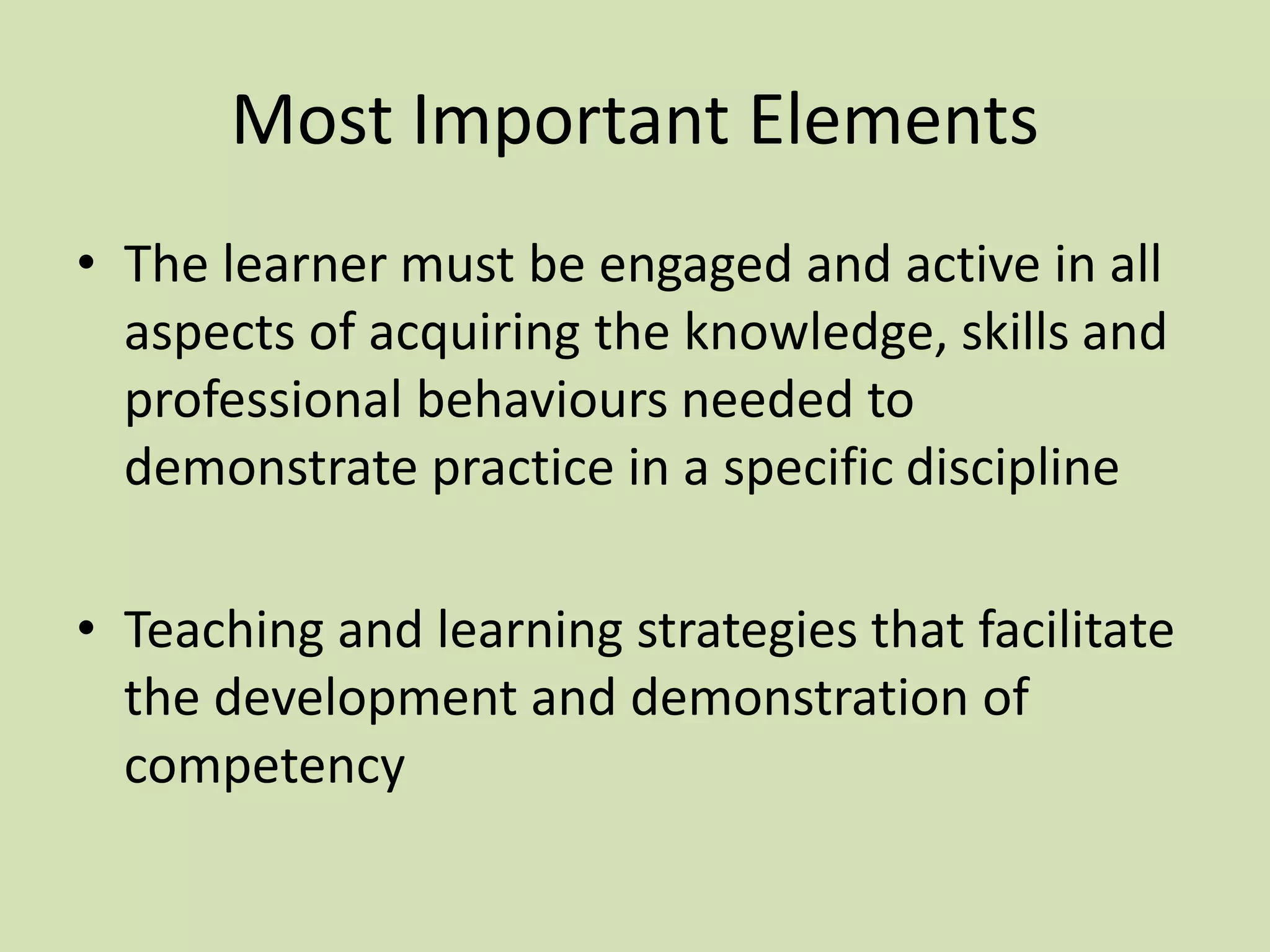 Teaching Methods aligned to objectives | PPTX
