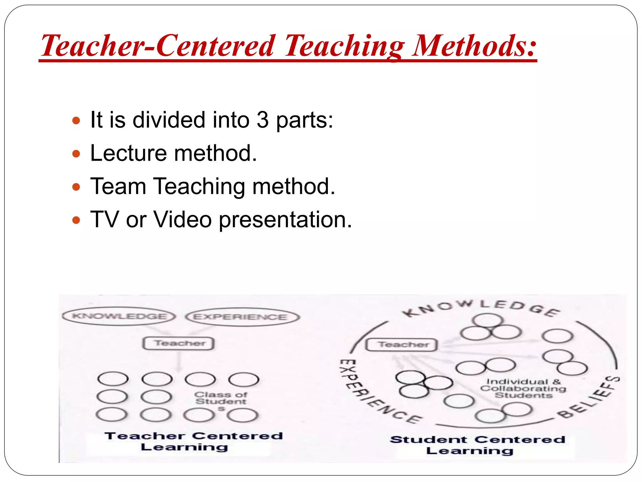 Teaching methodologies | PPTX