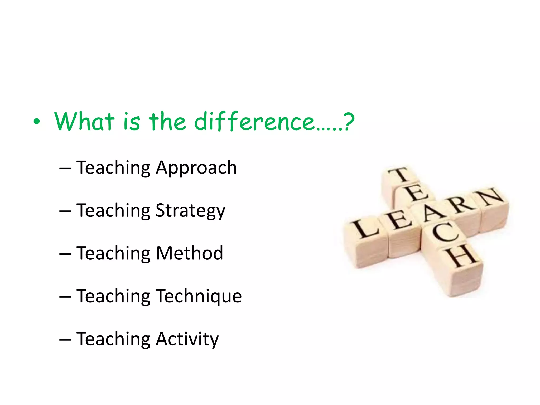 Teaching methods | PPT