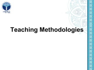 Teaching methods | PPT