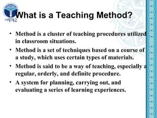 Teaching methods | PPT