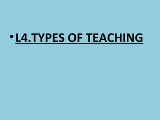 Teaching methods | PPT