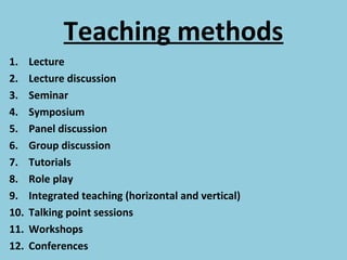 Teaching methods | PPT