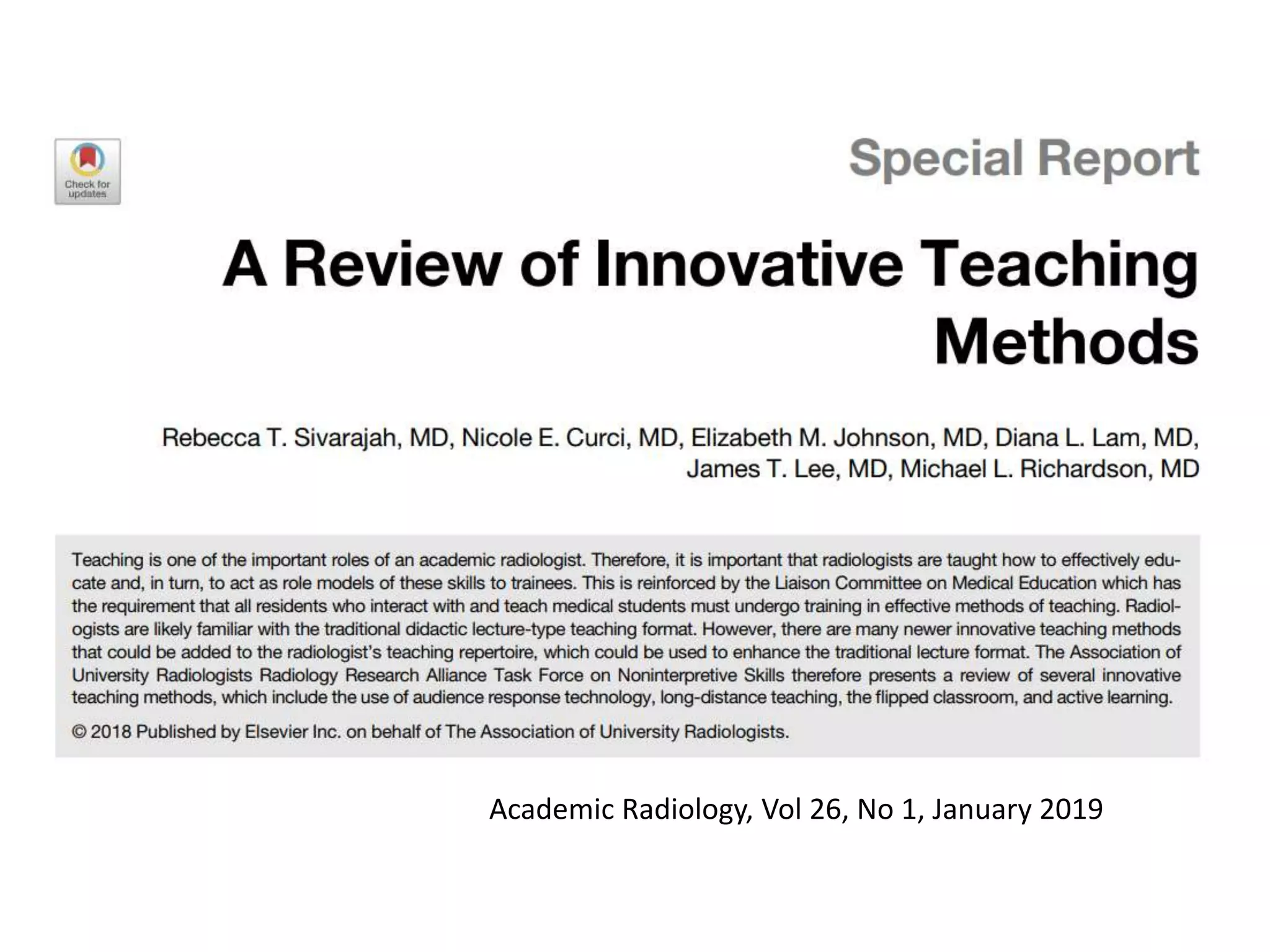 Conventional, non-conventional and Innovative mode of teaching | PPTX