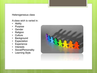 Teaching mixed ability classes | PPTX