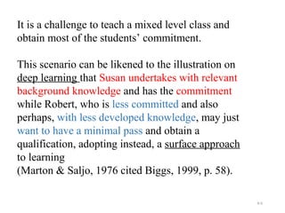 Teaching mixed levels jm 14092016 | PPT